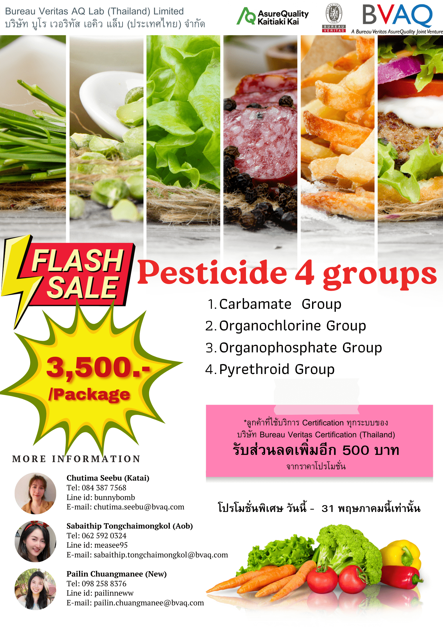 Flash Sale!! บูโร เวอริทัส เอคิว แล็บ (ประเทศไทย) (BVAQ) จัดโปรโมชั่น ...