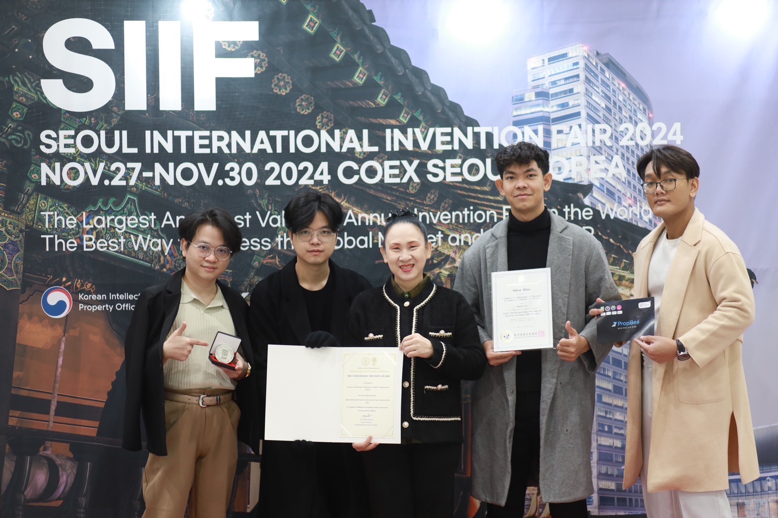 อุทยานวิทยาศาสตร์ประเทศไทย ขอแสดงความยินดีกับน้องๆ ทีม PropBea กับความสำเร็จ 2 รางวัลจากงาน ...