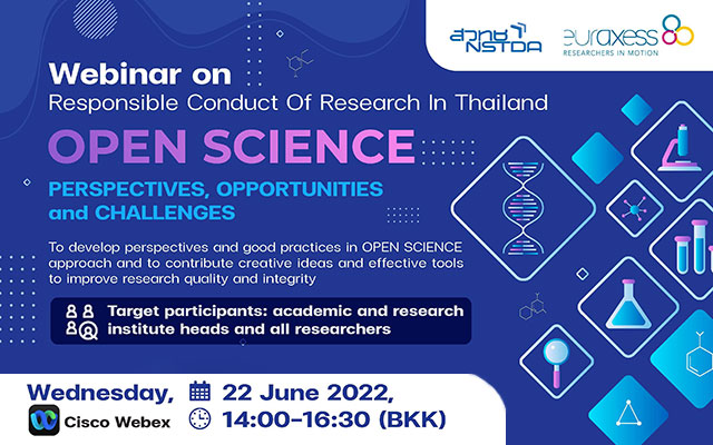 Webinar on Responsible Conduct of Research 2022 OPEN SCIENCE ...